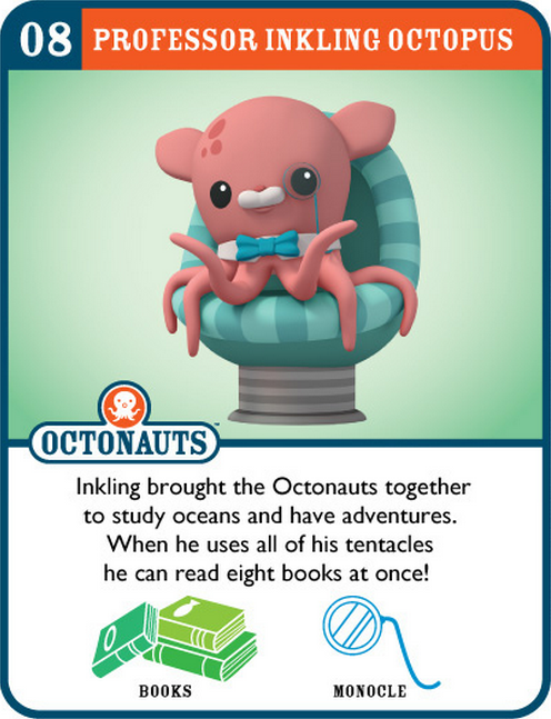 Jovial Spondoodles: Octonauts Octo Crew Cards