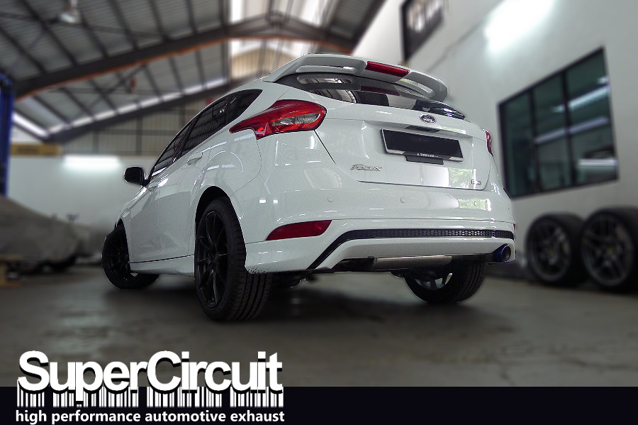 SUPERCIRCUIT Exhaust Pro Shop: Ford Focus Mk III Axle-back Exhaust ...