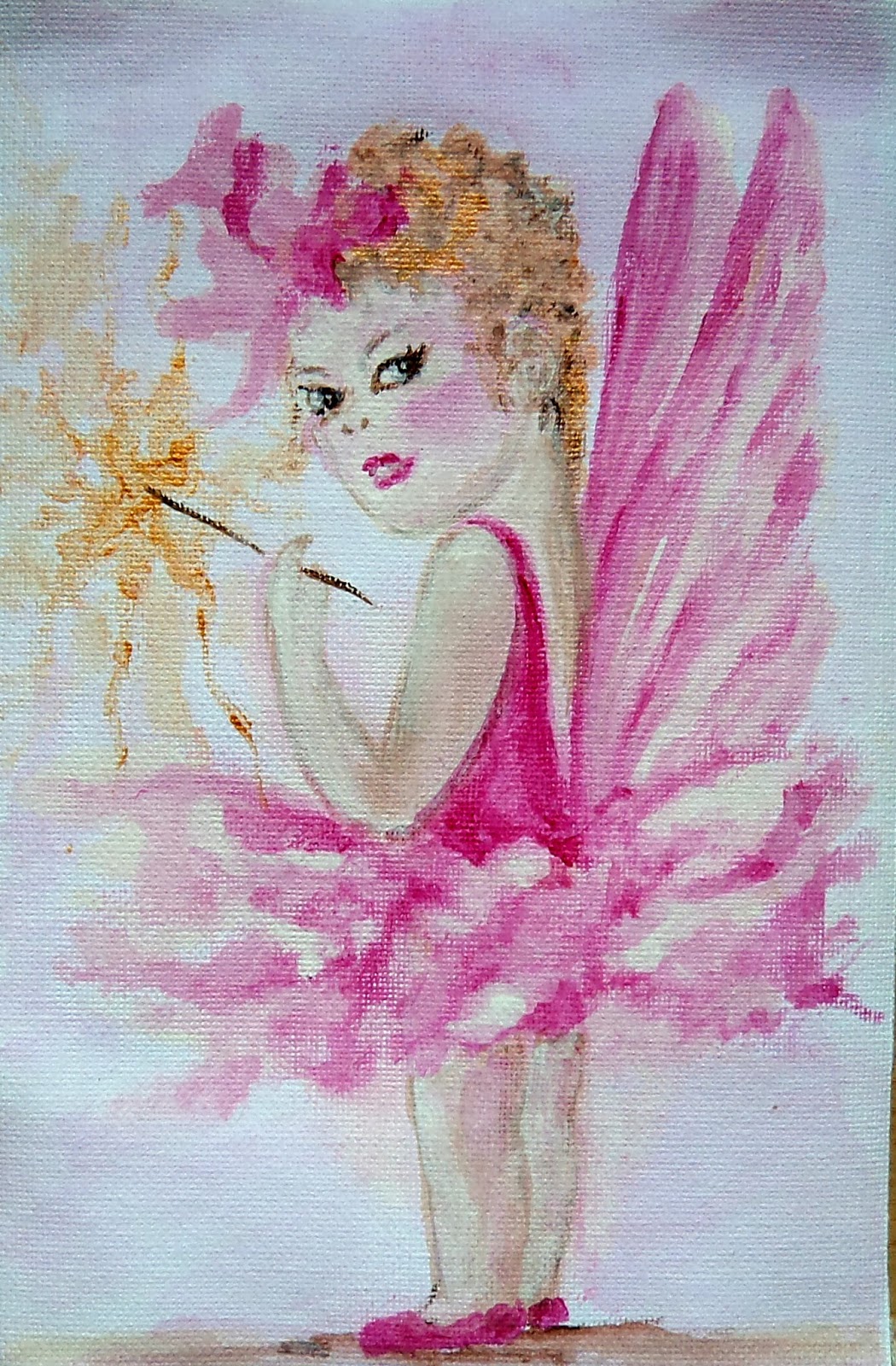 Picturile Roxanei: Felicitari pictate - acrilice