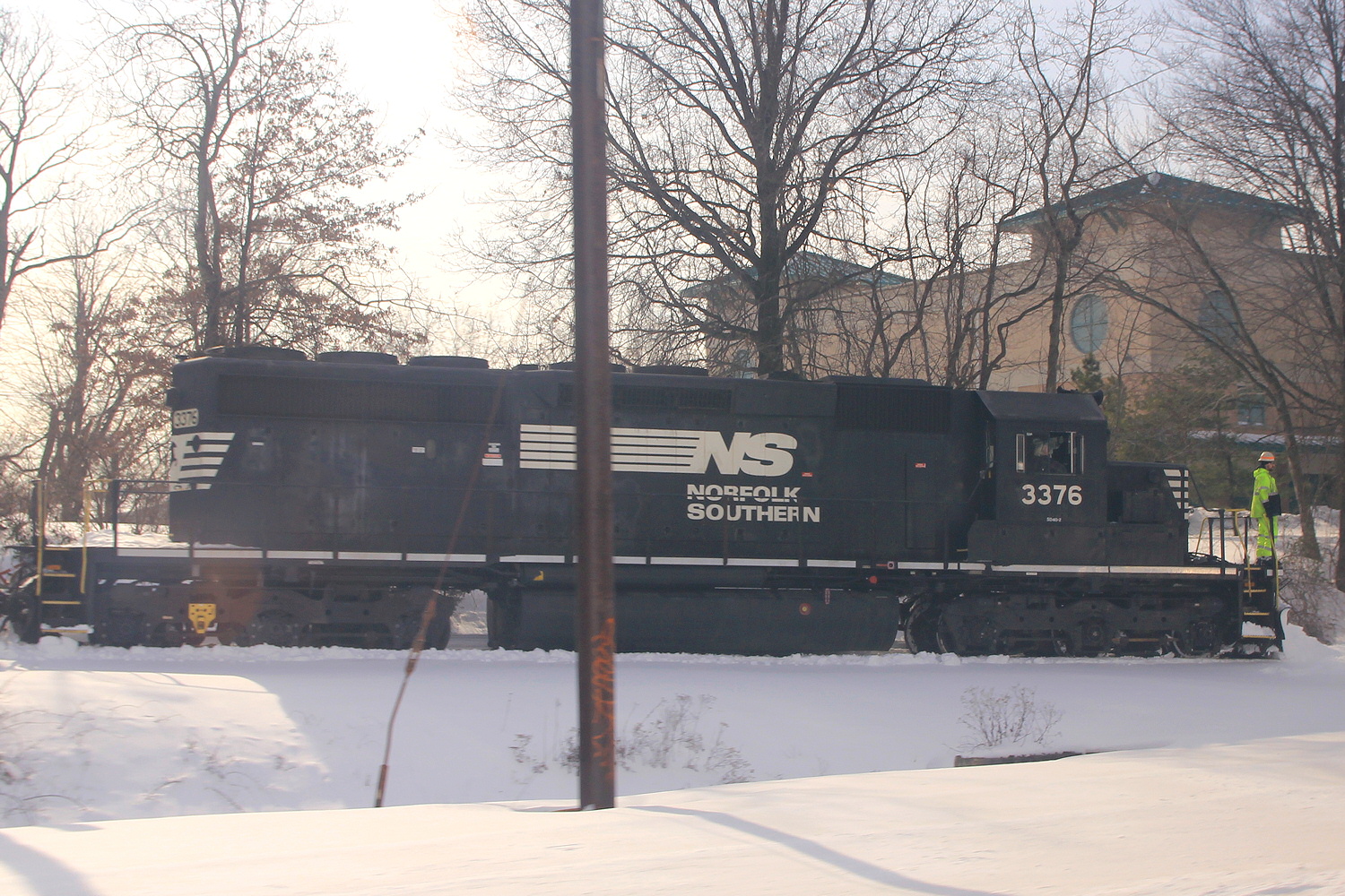 Jersey Mike's Rail Adventures: 16-01-25 PHOTOS: NE See Snow