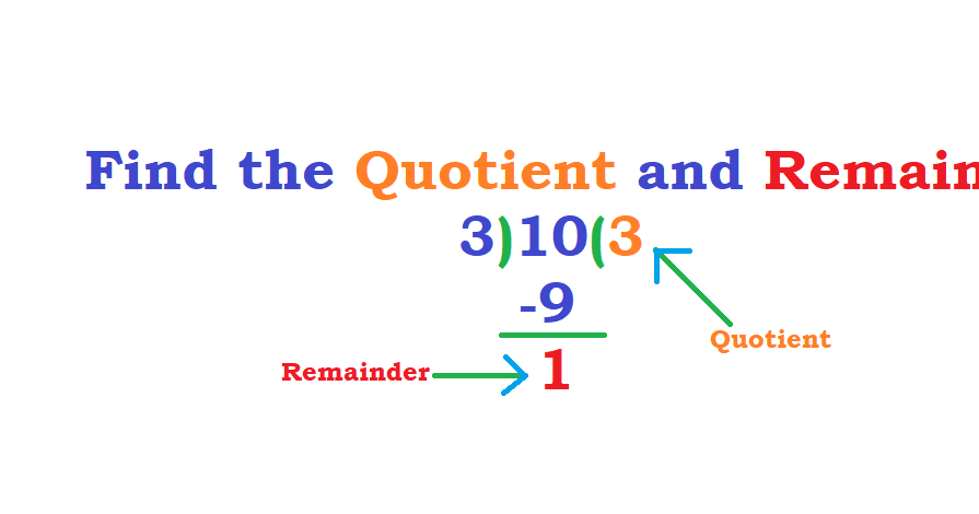 Find the quotient and remainder in C-Programming - C-Programming