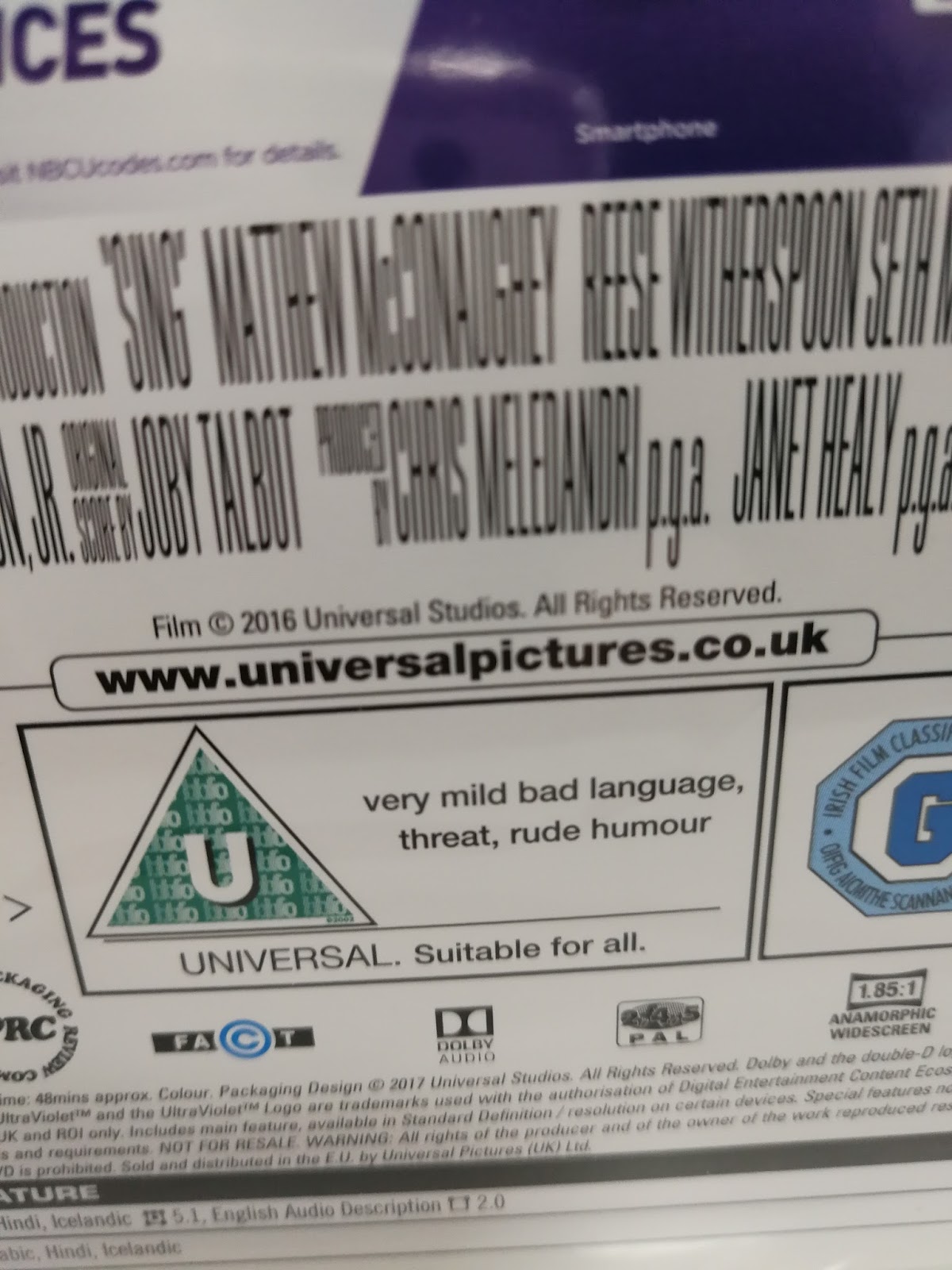 Anna, Look!: U-rated films with the longest (or most eye-catching) BBFC ...