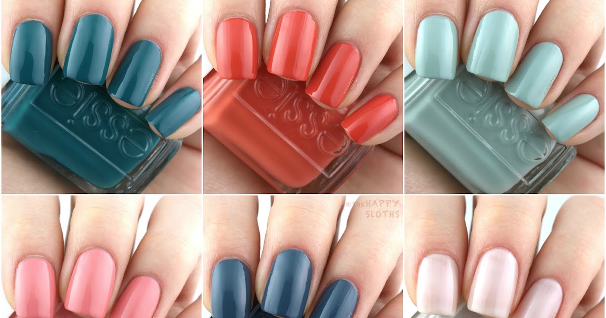 Essie | Spring 2018 Collection: Review and Swatches | The Happy Sloths ...