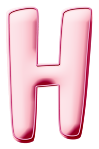 Pink Letters. Letras Rosadas. - Oh my Alfabetos!