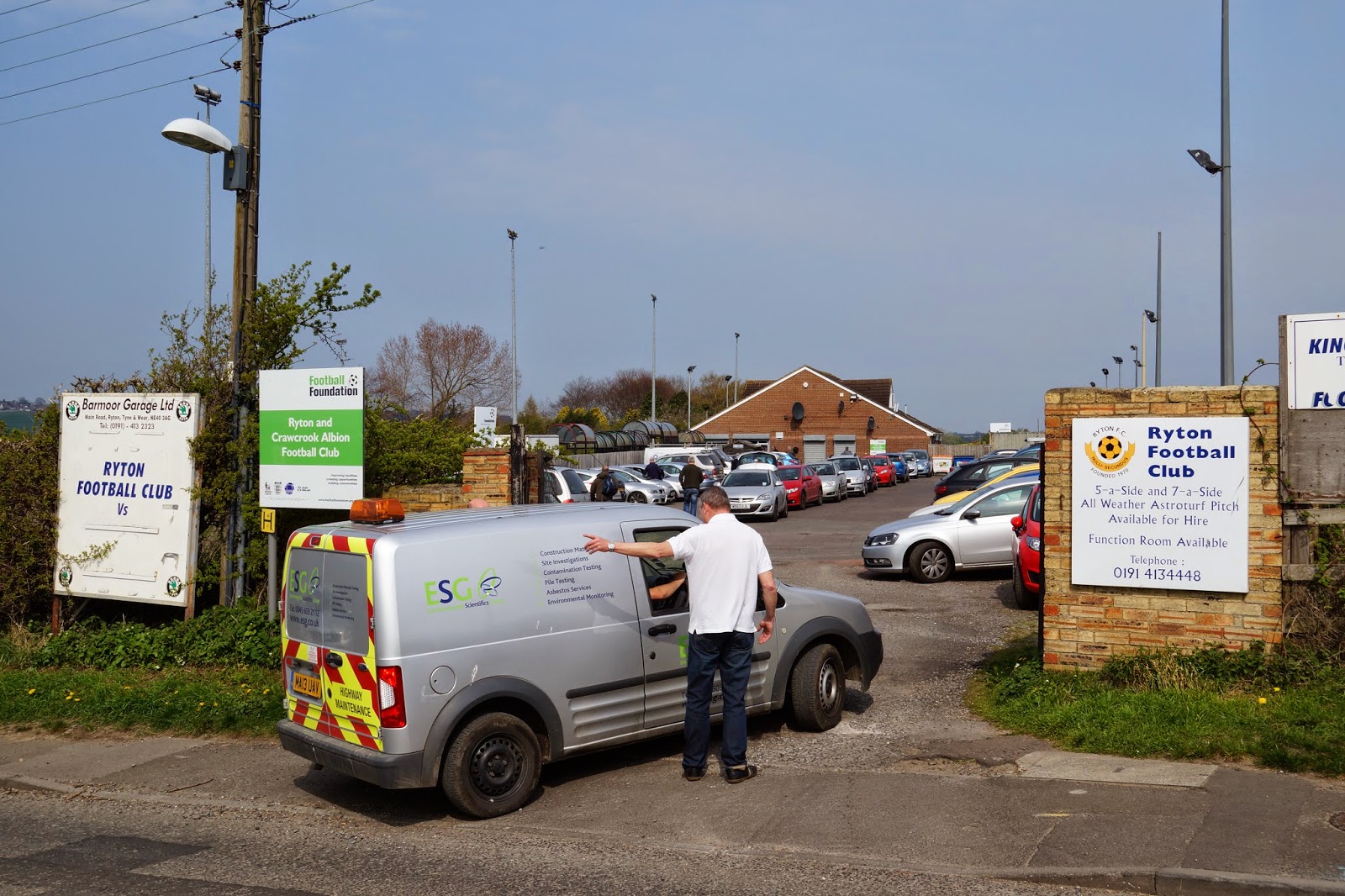 Extreme Football Tourism: ENGLAND: Ryton FC (1970-2011) / Ryton ...