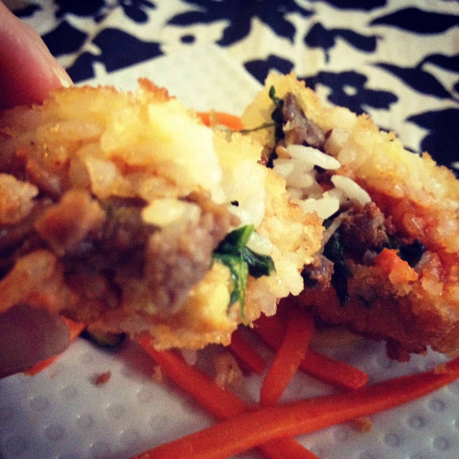 crispy rice patties | city lights