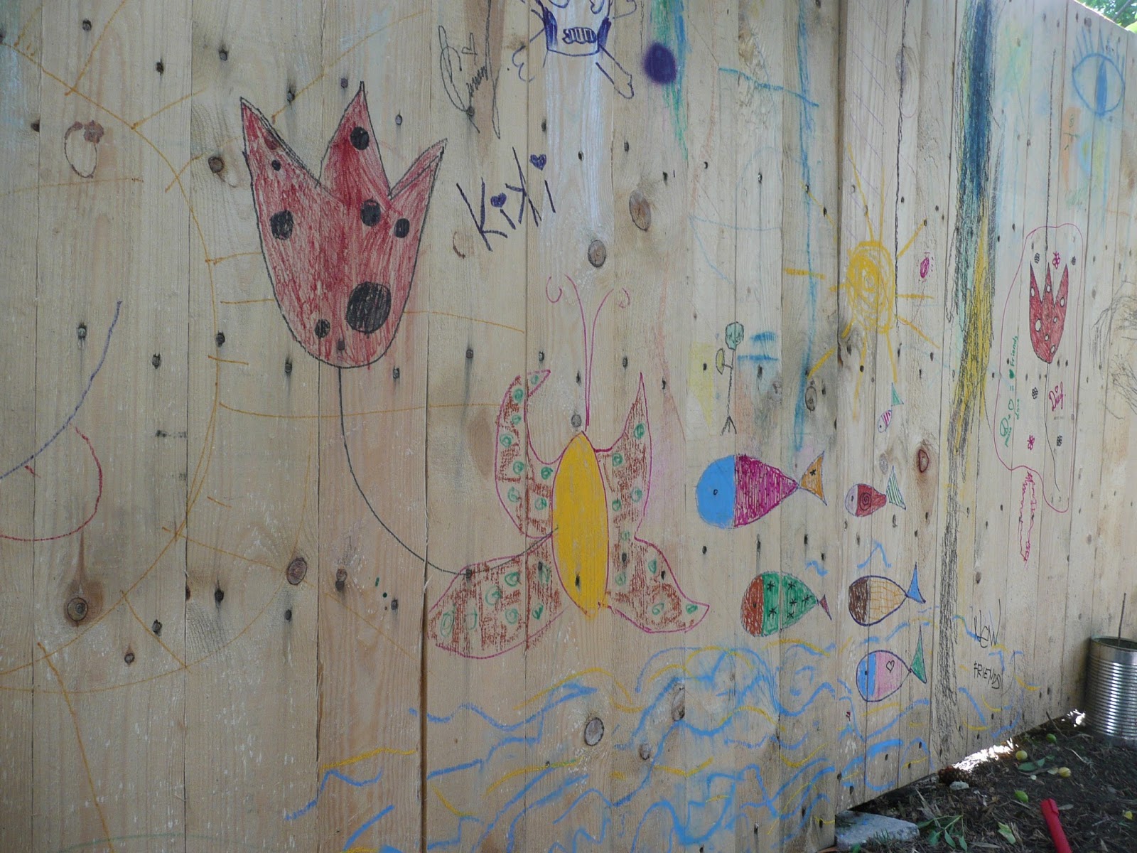 Maria Lale: Painting the Wall -Къщата център за малки изследоваатели 13 ...