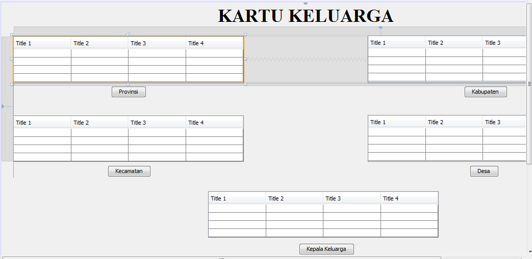 Membuat Form Database Kartu Keluarga Java NetBeans ( JDBC )