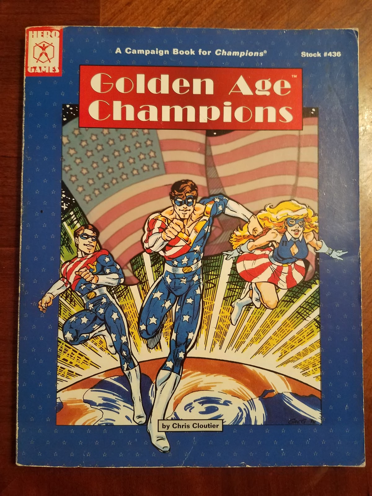 RPG Review: Golden Age Champions (1994)
