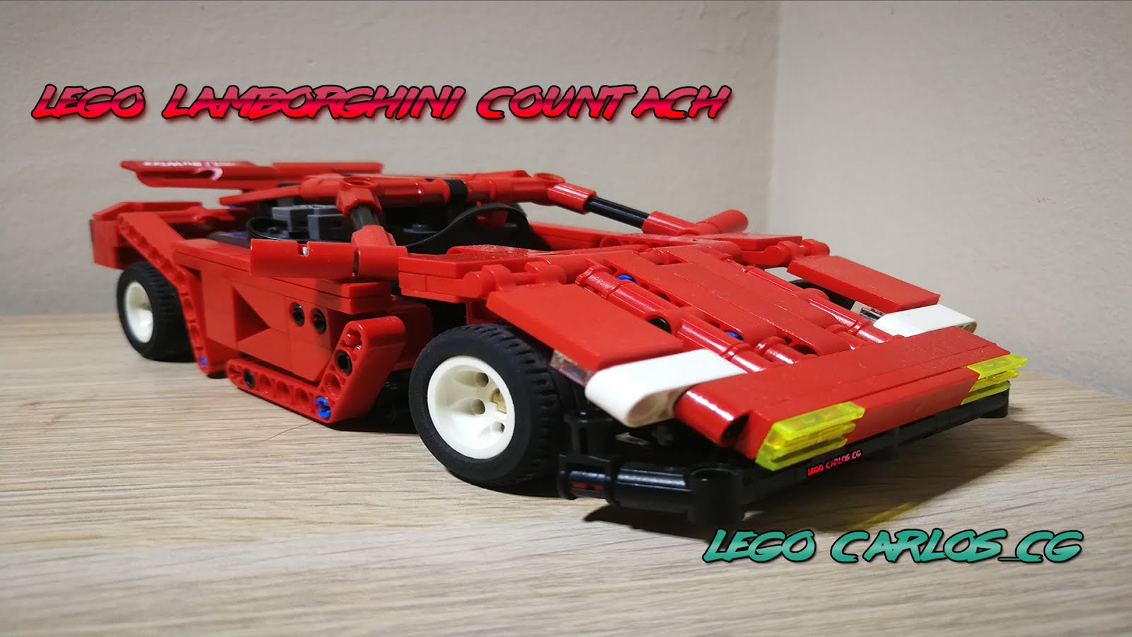 Lego Lamborghini Countach