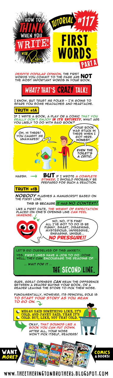 The Etherington Brothers: How to THINK when you write FIRST WORDS - # ...