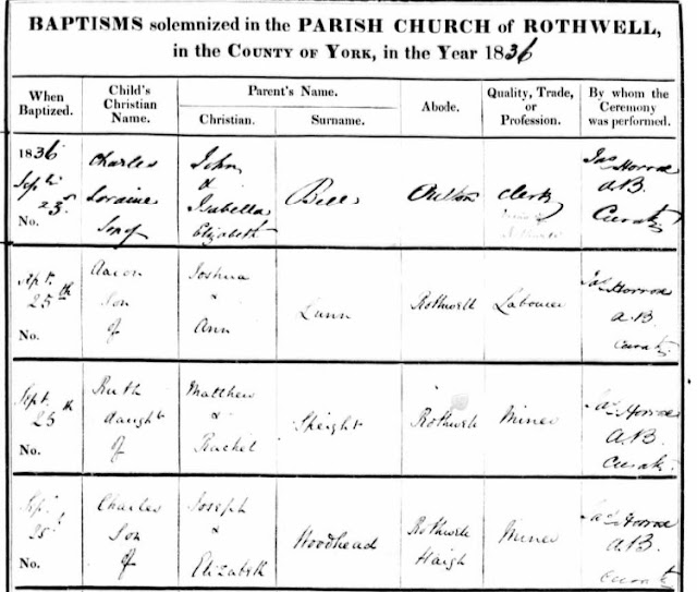 Where are we all Now: Investigating Joseph Woodhead of Rothwell & his ...