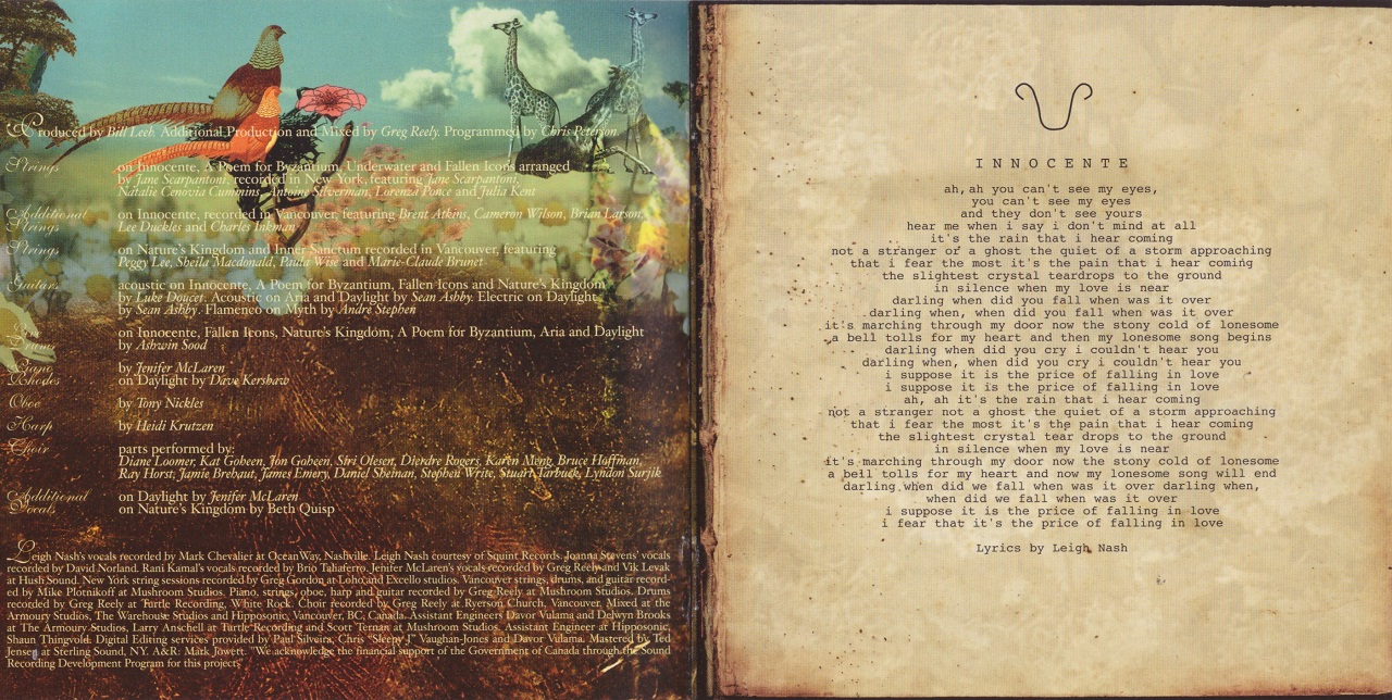 On The Road Again: Delerium "Poem"