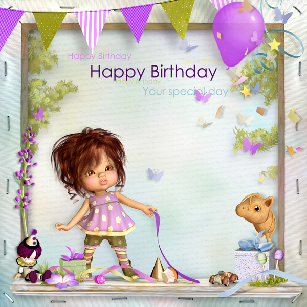 Bel Scrap: Kit Happy Birthday + Freebie