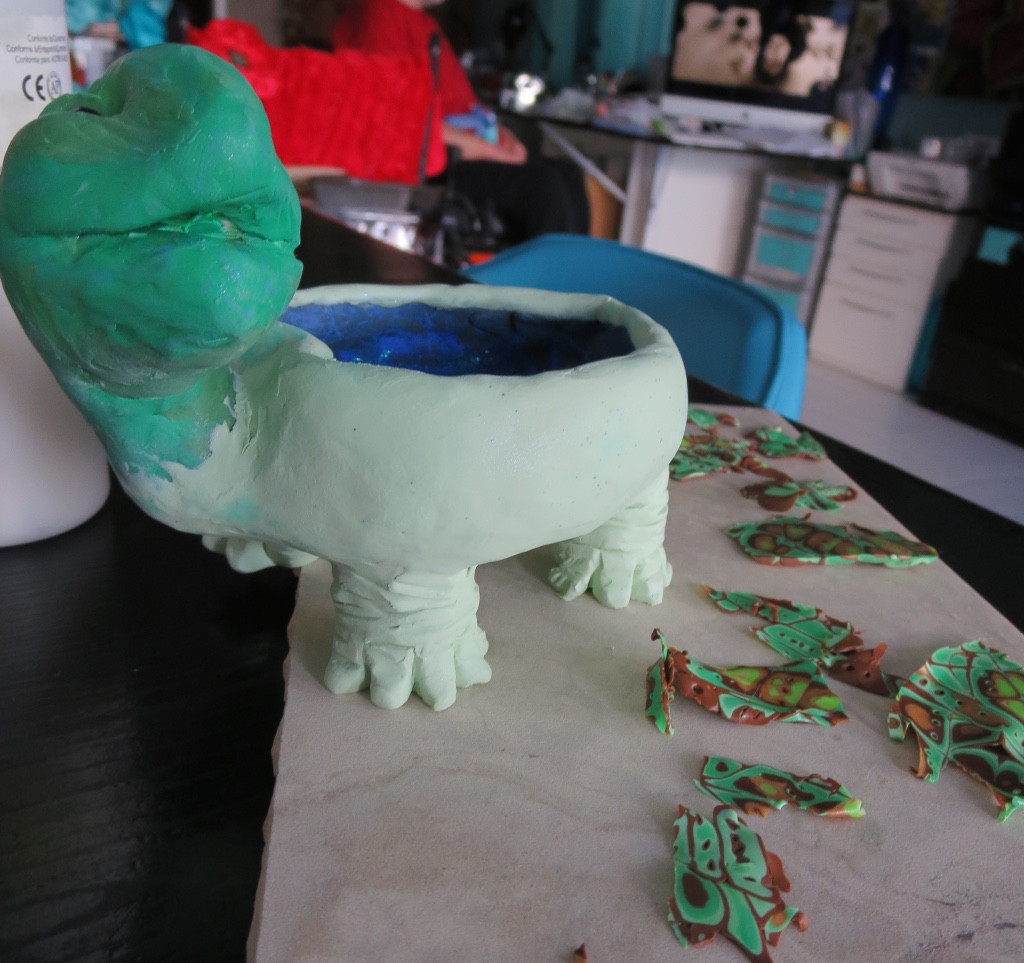 HeArtfully Creating: POLYMER CLAY ADVENTURE: Works In Progress- Howard ...