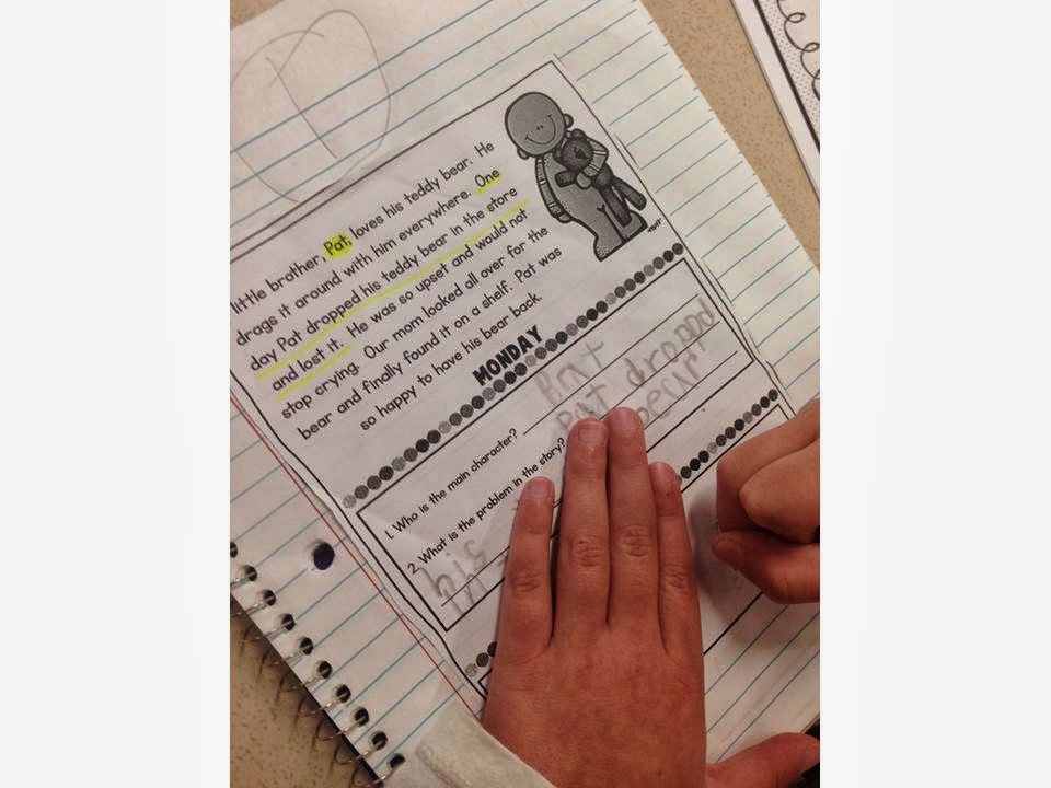 2nd Grade Comprehension Notebook - Fun in First