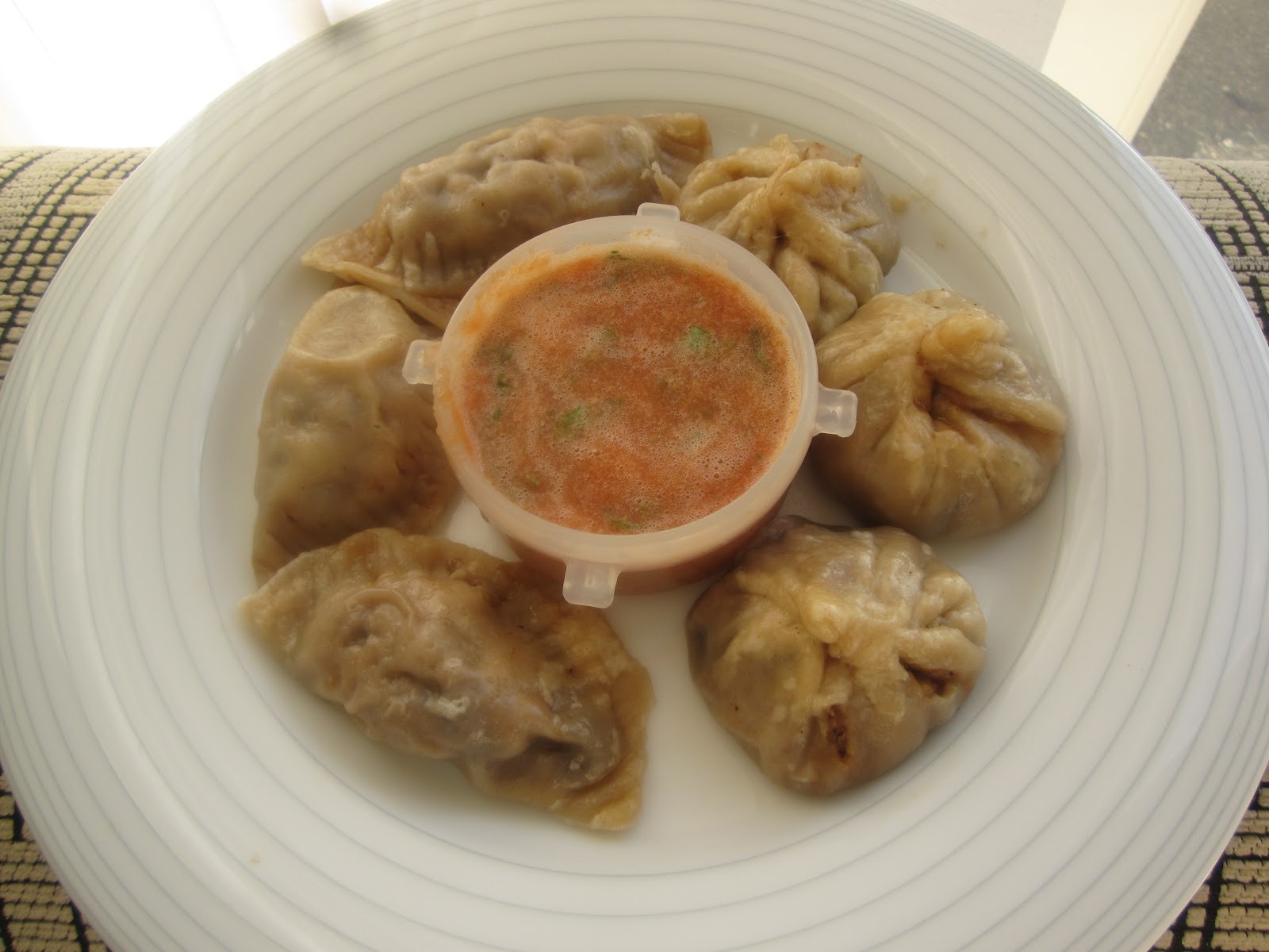 (Nepalese) Momo and Tomato chutney