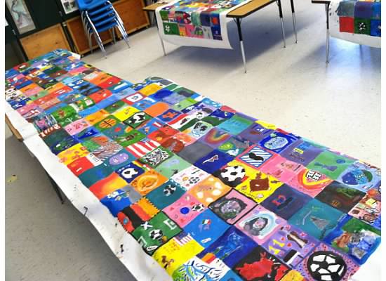 small batch art: Cultural Identity Mural collaborative art project with ...