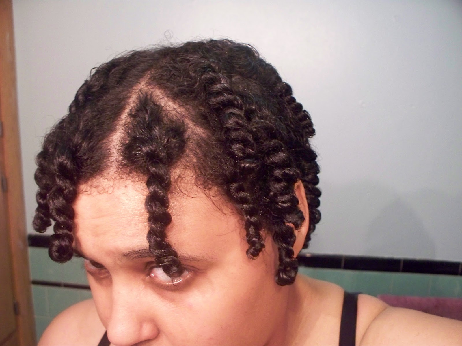 Jen Going Natural: First two strand twist out
