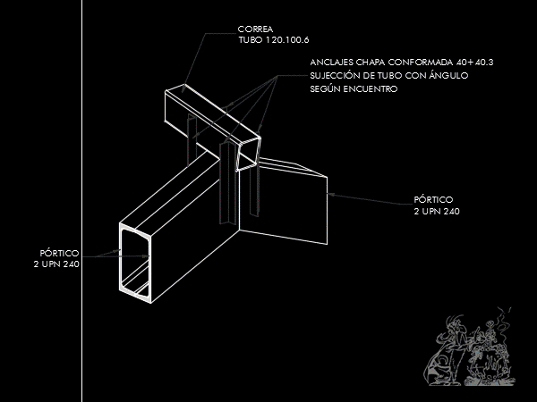 La Marmita: Símbolos de Detalle, Sección y Otros.