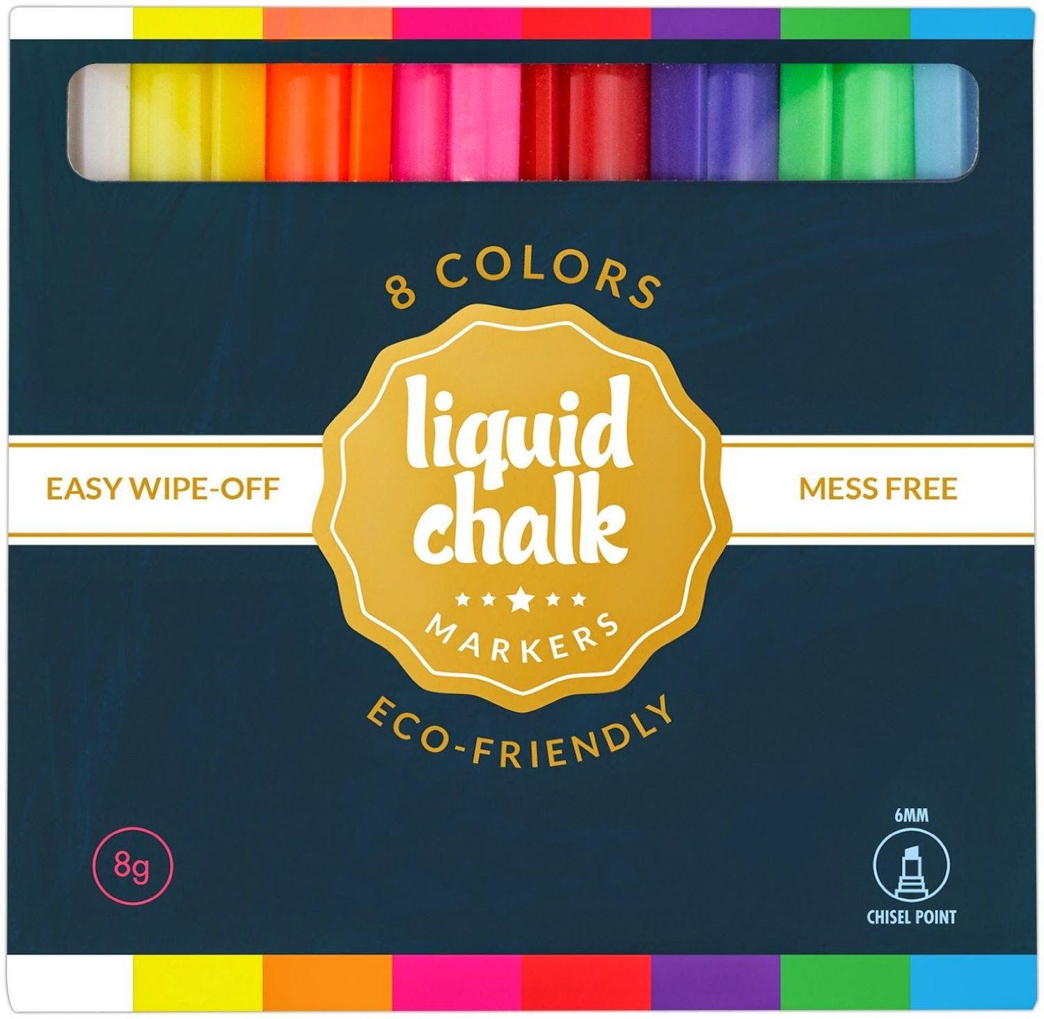 Polkadotpinks: Ander Blake Company- Liquid Chalk Markers Review