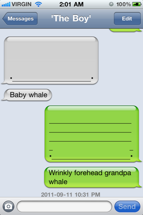 Fruitless Pursuits: Tumblr Rulz And So Do iPhone Whales