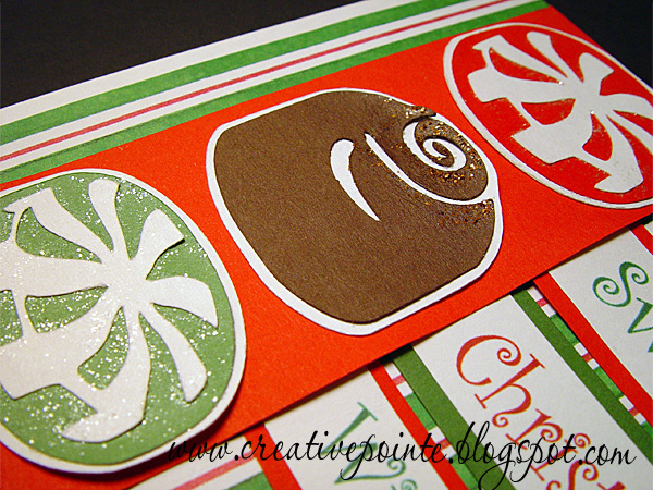 The Creative Pointe: A Sweet Christmas Card