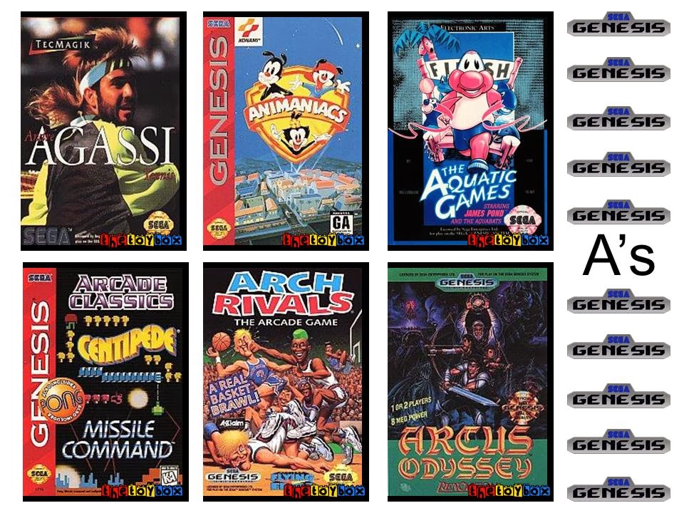 The Toy Box: Sega Genesis (Sega)