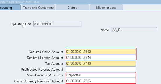 Oracle Applications: Oracle Receivables Cross- Currency Receipts