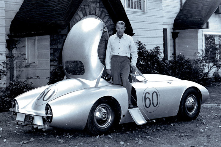 Just A Car Guy: Lou Fageol's twin engine Porsches