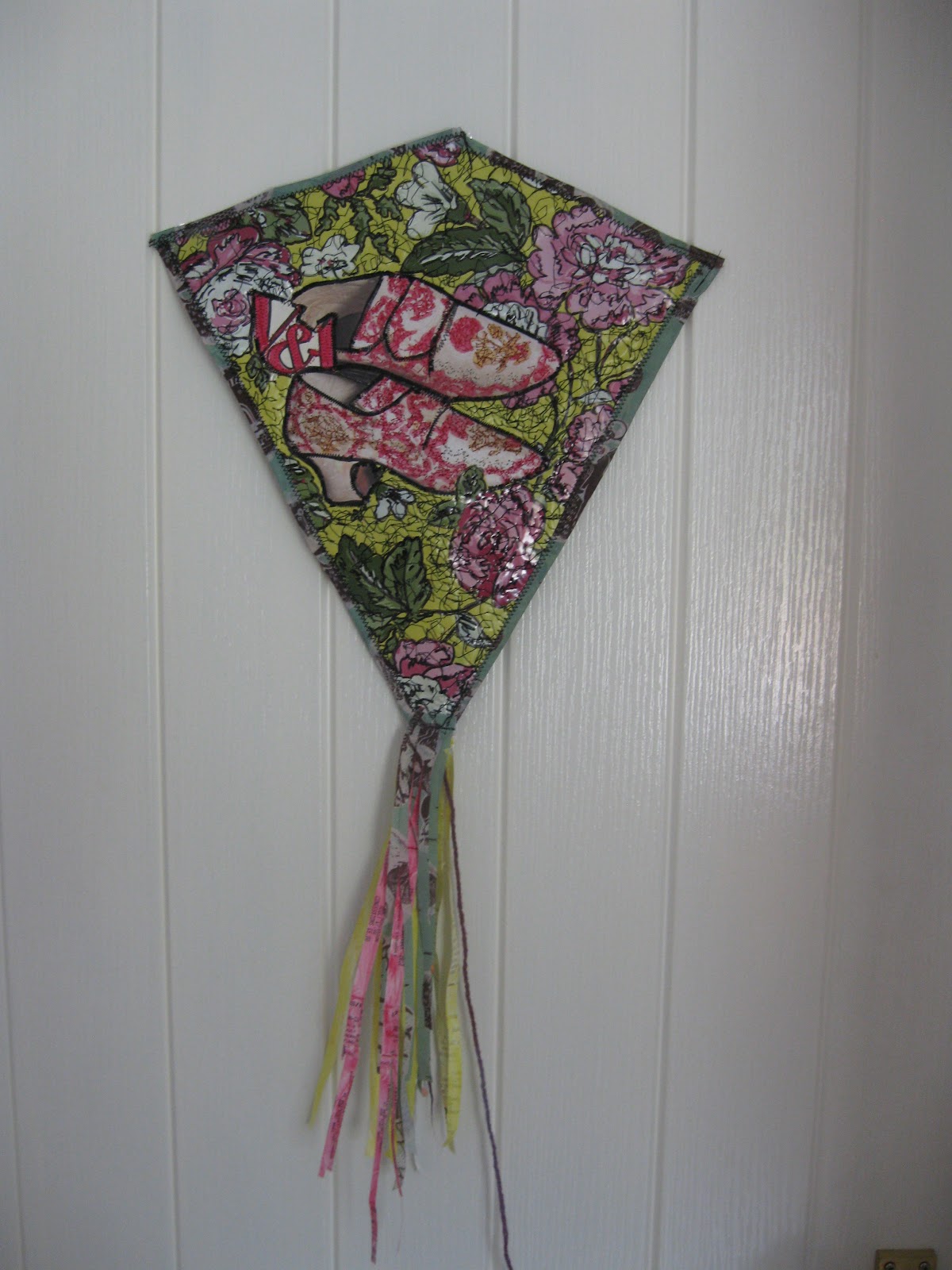 Susie Brown's blog: My Kite Using Recycled Materials