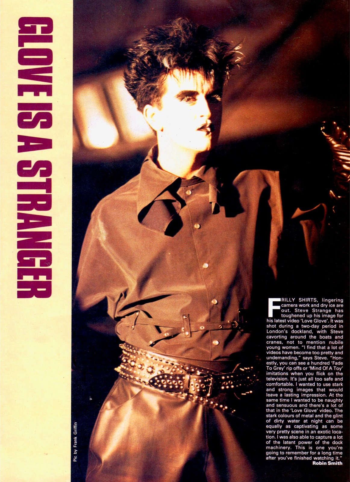 Lansure's Music Paraphernalia: VISAGE | STEVE STRANGE