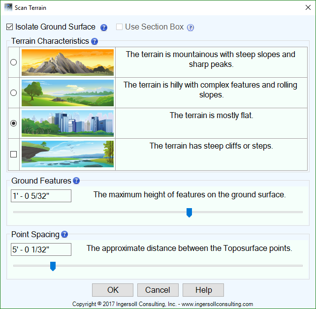 Revit Add-Ons: Scan Terrain – Create Topo Surfaces from Point Clouds