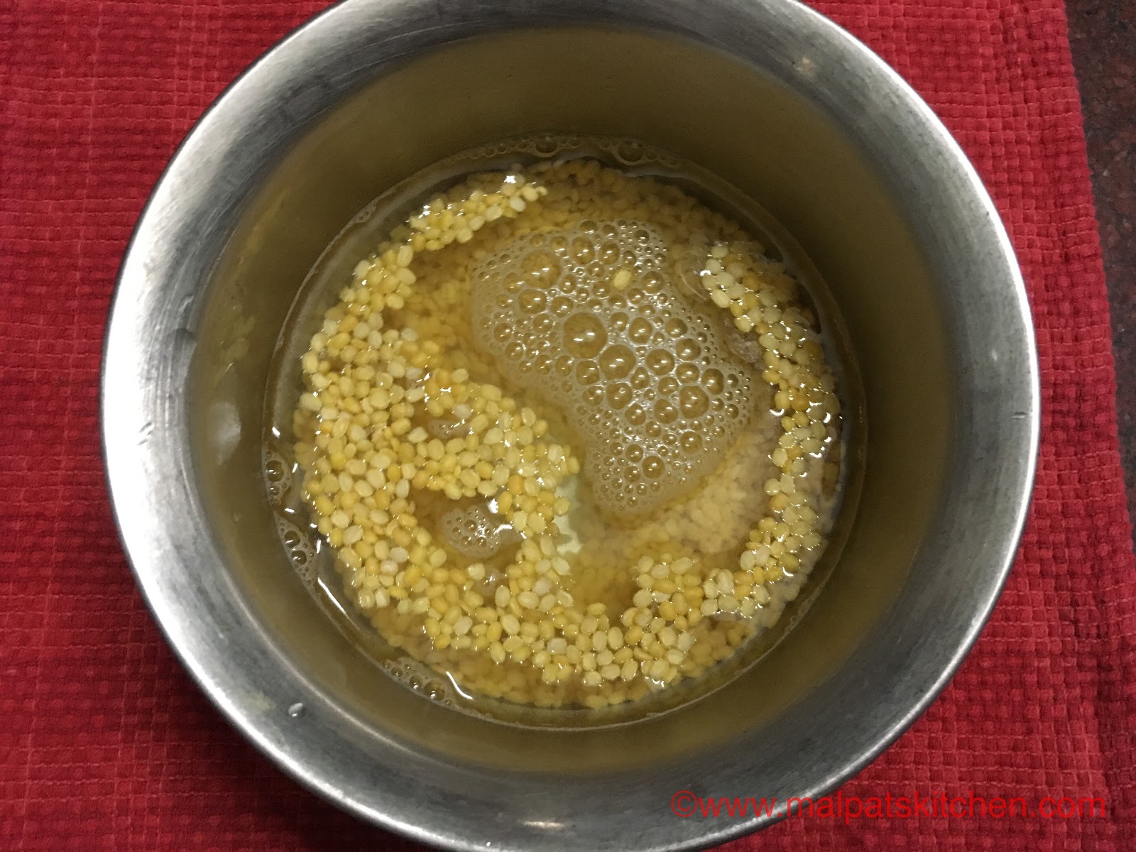 MOONG DHAL HALWA, how to make moong dhal halwa ~ Malpats Kitchen