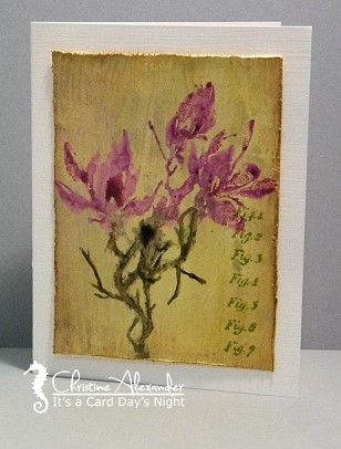 It's a card days night: Using Gesso in your card making