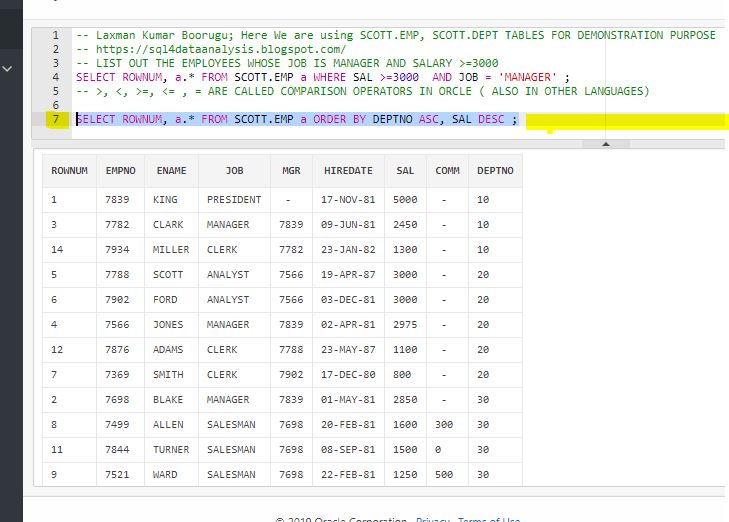 SQL QUERIES - FOR ANALYSIS: 2017