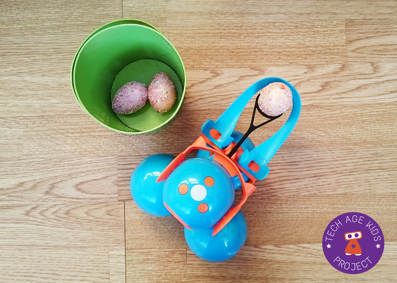 Project: Launch Easter Eggs with Dash Robot | Tech Age Kids ...