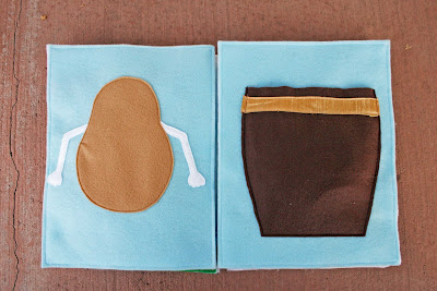 Sunshine, Lollipops, and Rainbows: Mr. Potato Head - Quiet book pages ...