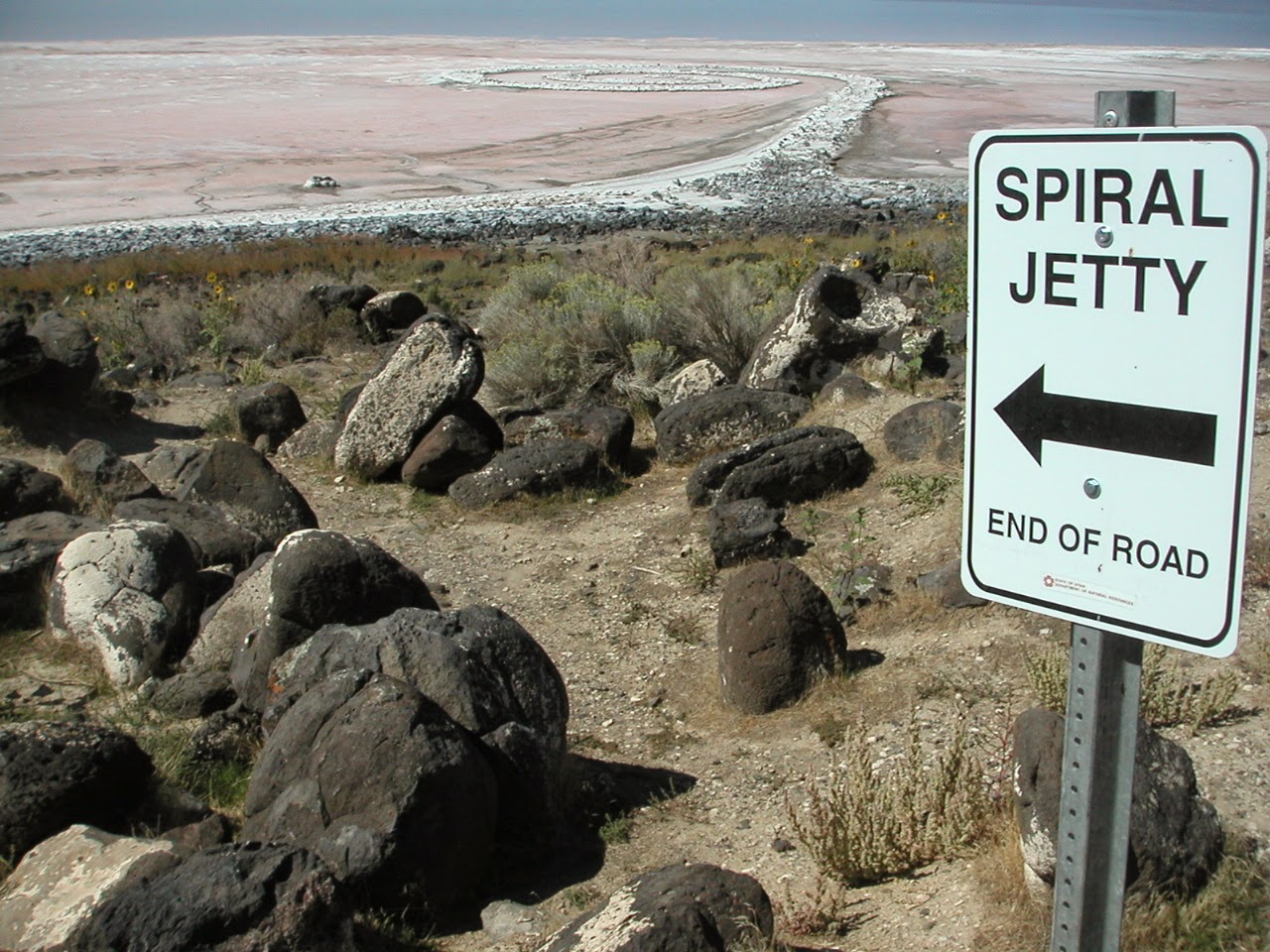 Robert Smithson Spiral Jetty Histoire Des Arts - Aperçu Historique