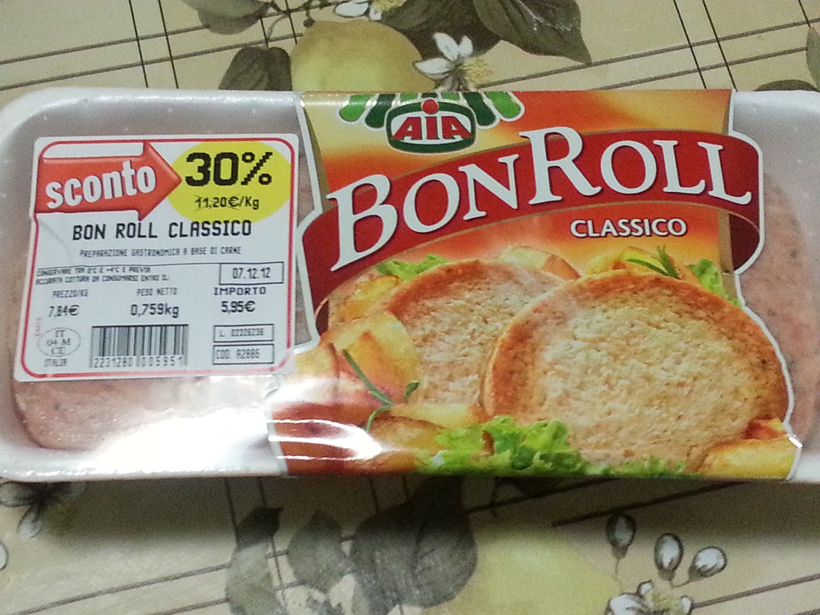 Desperate House Cooker: Bon Roll AIA con le castagne