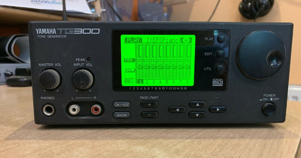 MATRIXSYNTH: Yamaha TG-300 Synth Module SN KYO1095