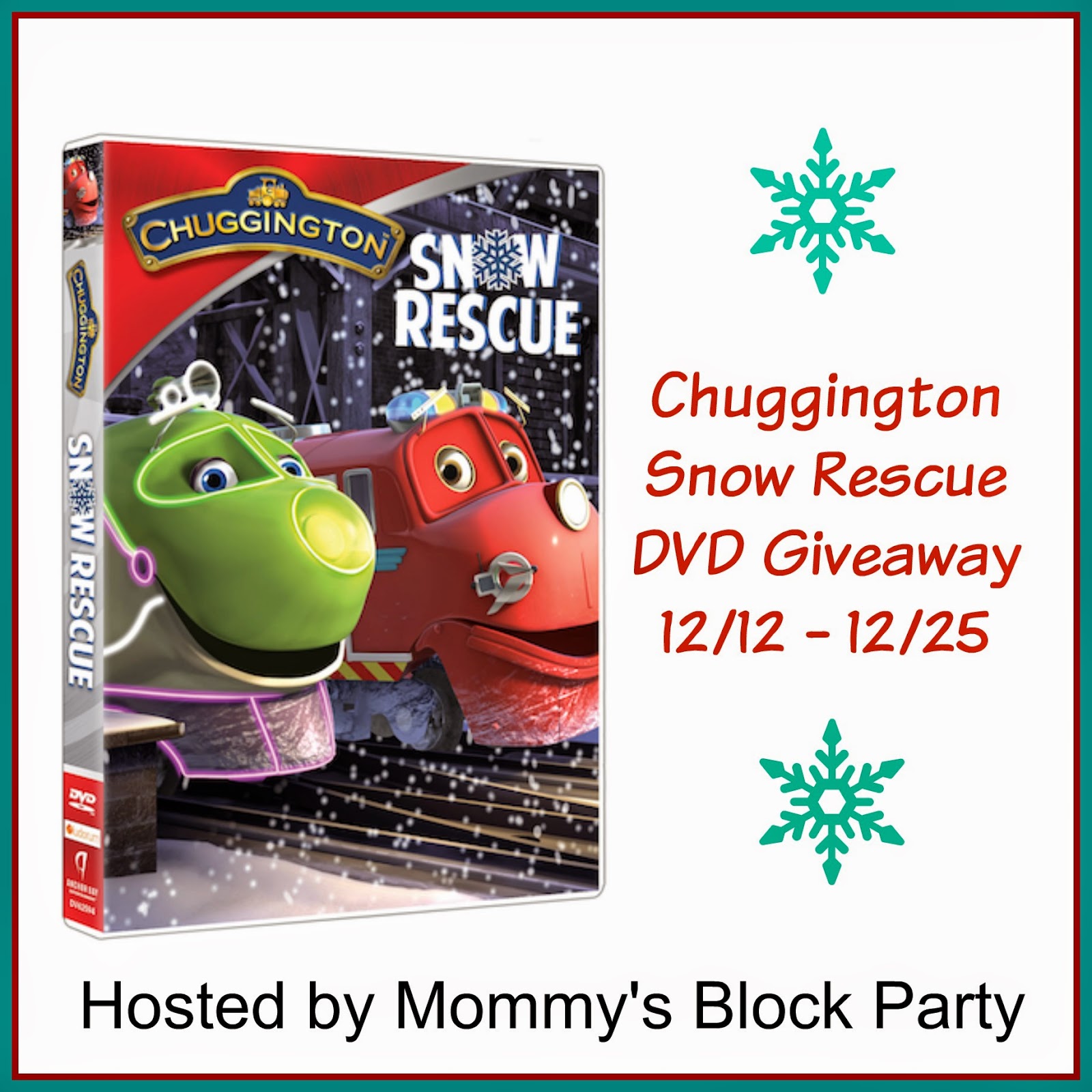 Chuggington Snow Rescue DVD #Review + #Giveaway - Mommy's Block Party