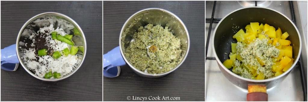 Pumpkin Pachadi/ Mathanga Pachadi/ Poosanikkai Pachadi/ Butternut ...