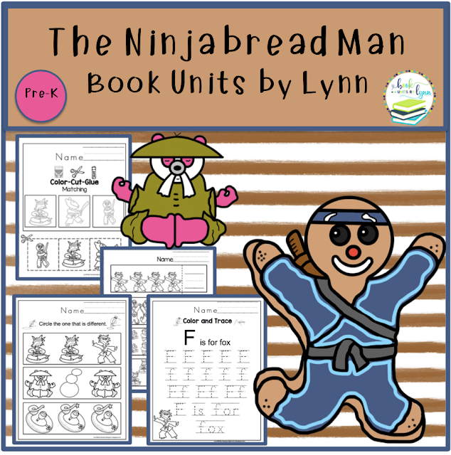THE NInjabread Man. book Unit ~ Book Units by Lynn