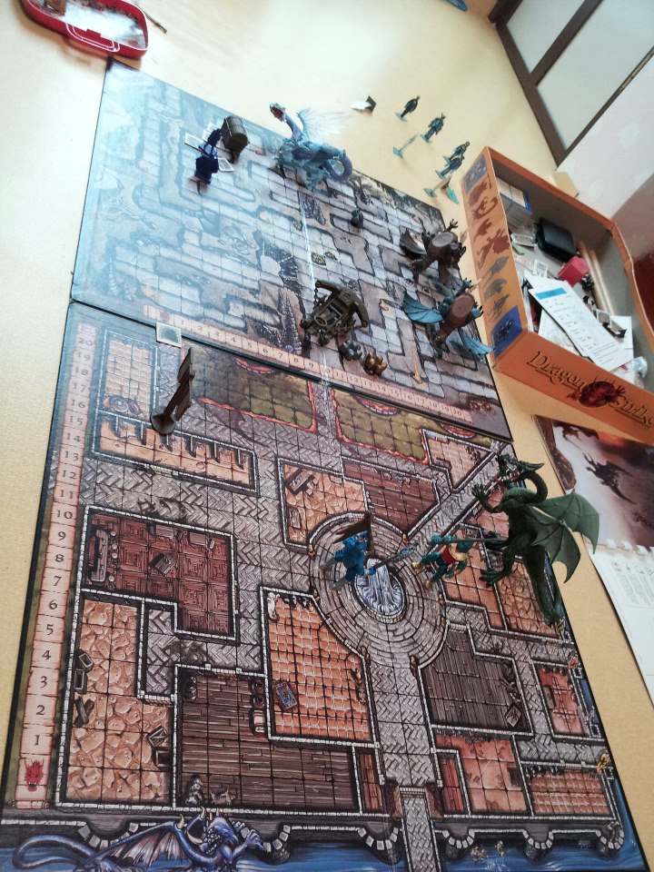 What a Horrible Night to Have a Curse...: Board Game Review: Dragon Strike