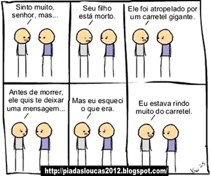 Piadas Loucas e engraçadas: Piadas em Quadrinhos (cartoons)