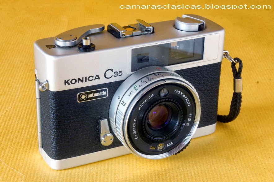 CÁMARAS CLÁSICAS: Konica C35 Automatic (1971 - c.1973)