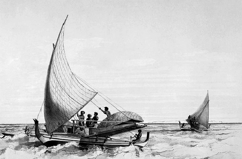 Indigenous Boats: “Popo” Outrigger Canoes of the Central Caroline Islands