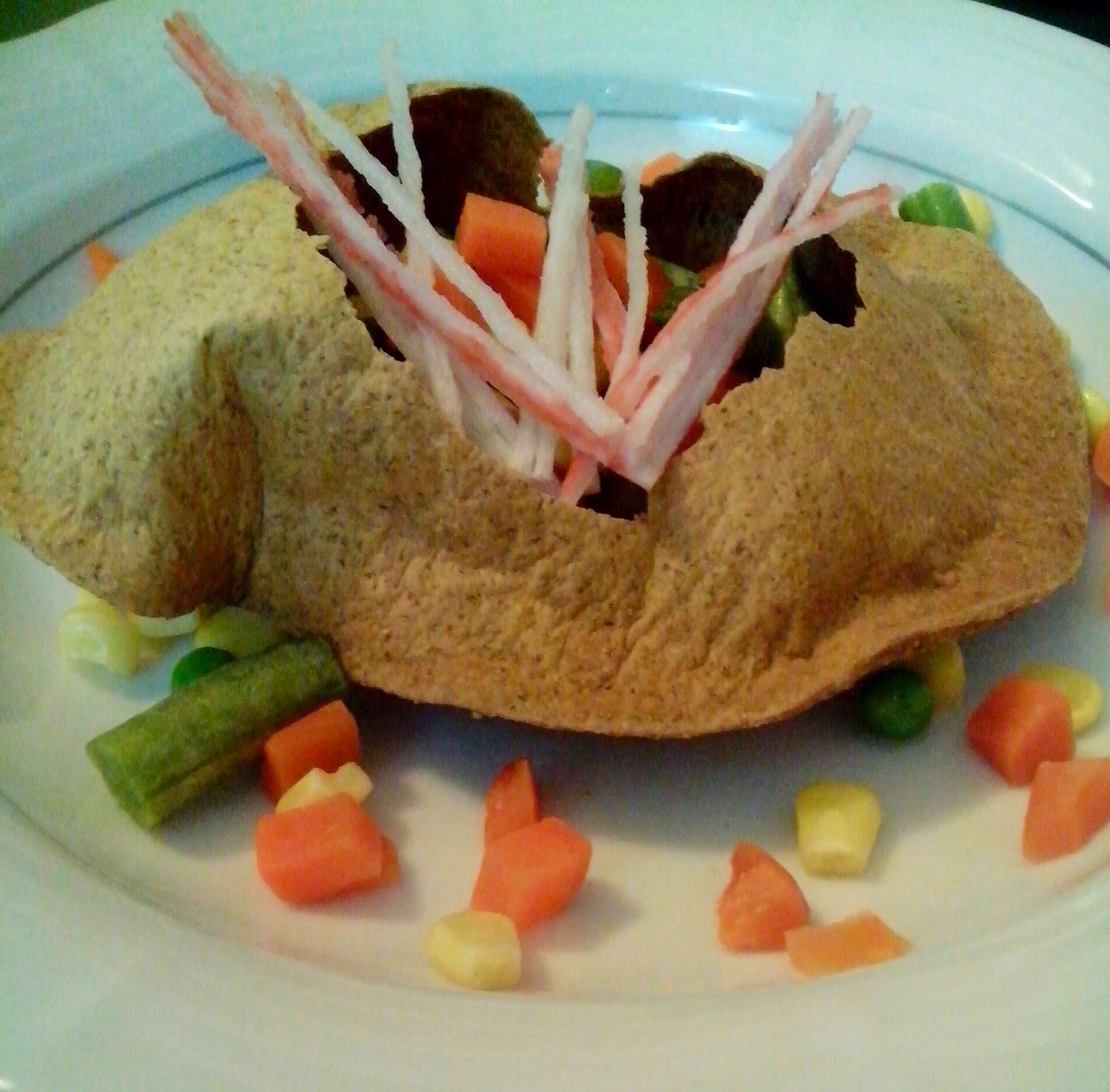 Simplemente Saludable: Volcán de vegetales