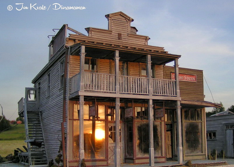 DIORAMAMAN: The old General Store - 1:25th scale diorama all scratch built